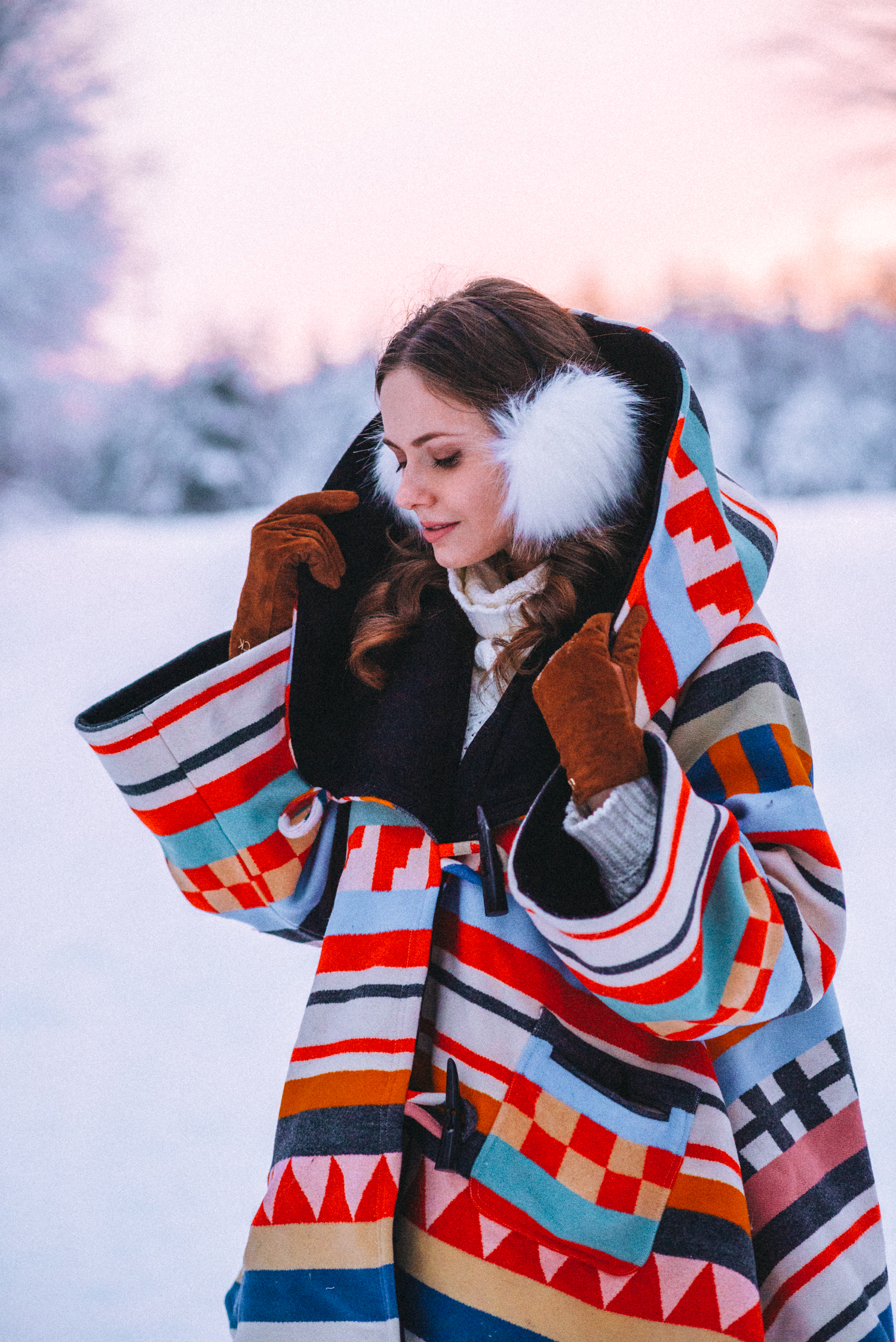 Colorful Trench Cloak - The A List