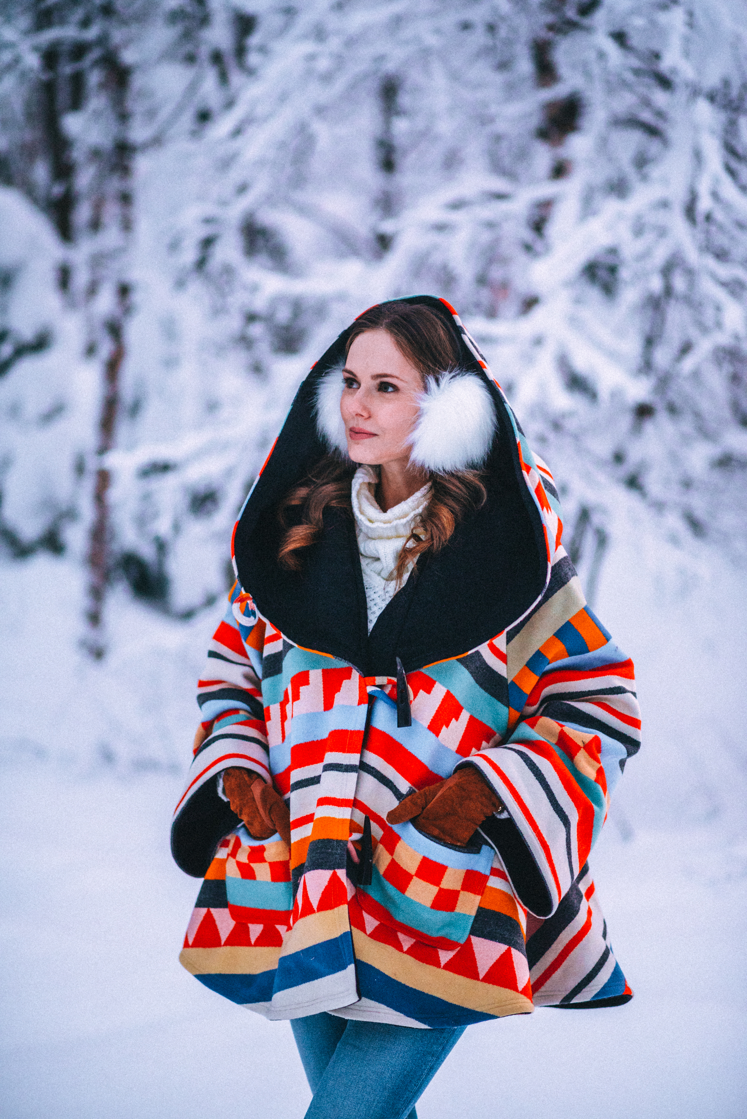 Colorful Trench Cloak - The A List